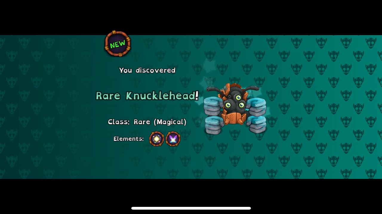 Hatching Rare Knucklehead - My Singing Monsters - YouTube