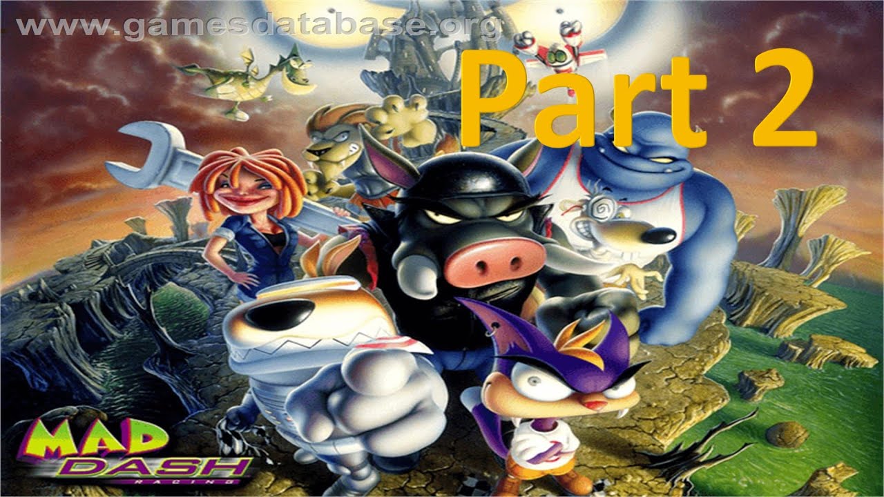 Gex-ing the evil goat wizard! - Mad Dash Racing - YouTube