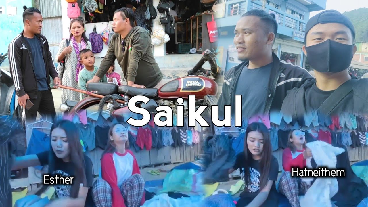 Kuki Actress Esther & Hatneithem in Saikul Bazar 🤗 - YouTube