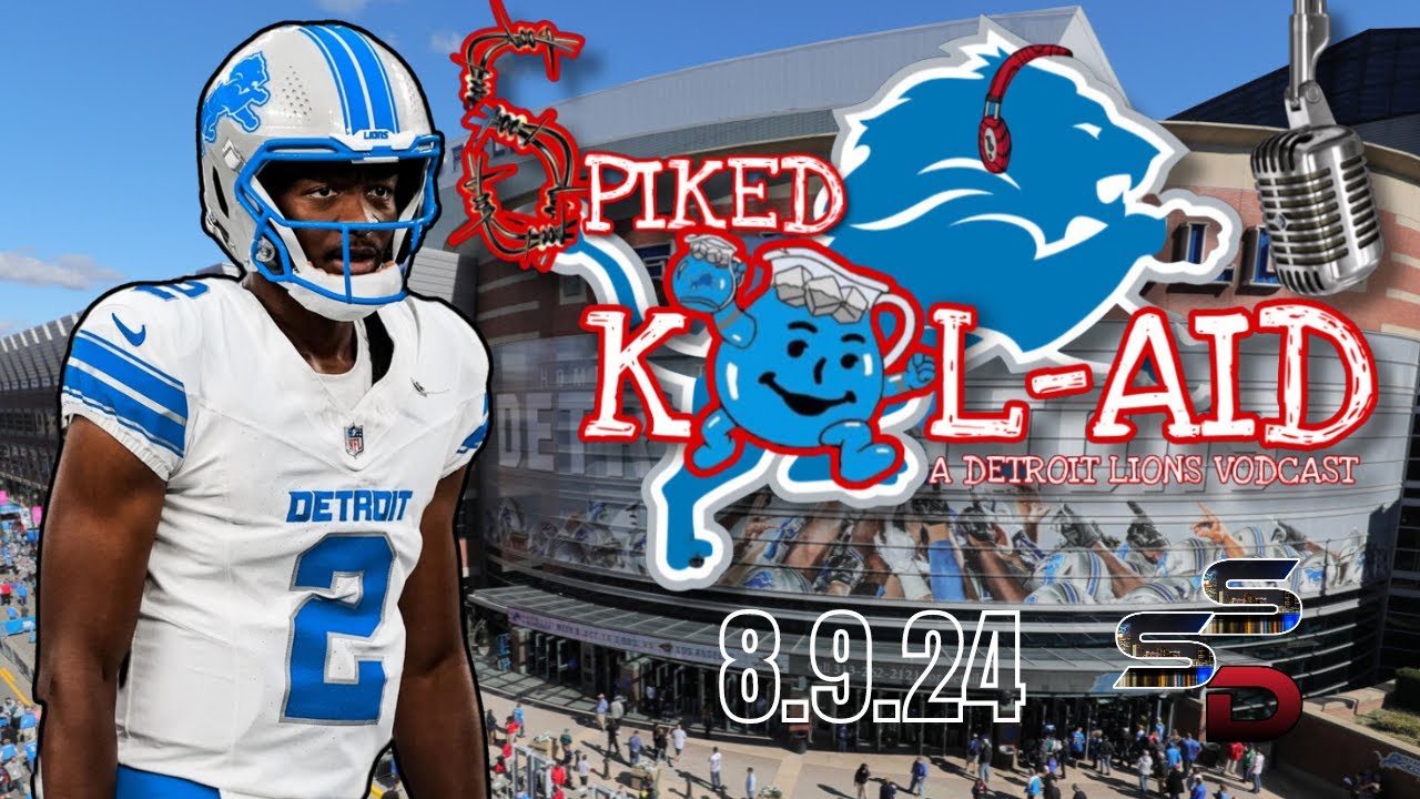 Detroit Lions Spiked Kool-Aid 8.9.24: Preseason Game 1 Reaction - YouTube