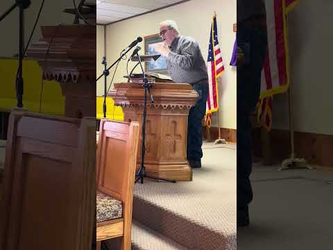 Wes Tischer, Sunday, December 1, 2024, El Dara Christian Church, El ...