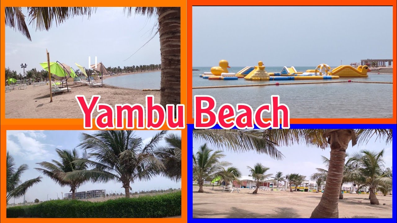 Family outing on Yambu Beach by Pak Arab Vlogs| Traveling from Madina ...