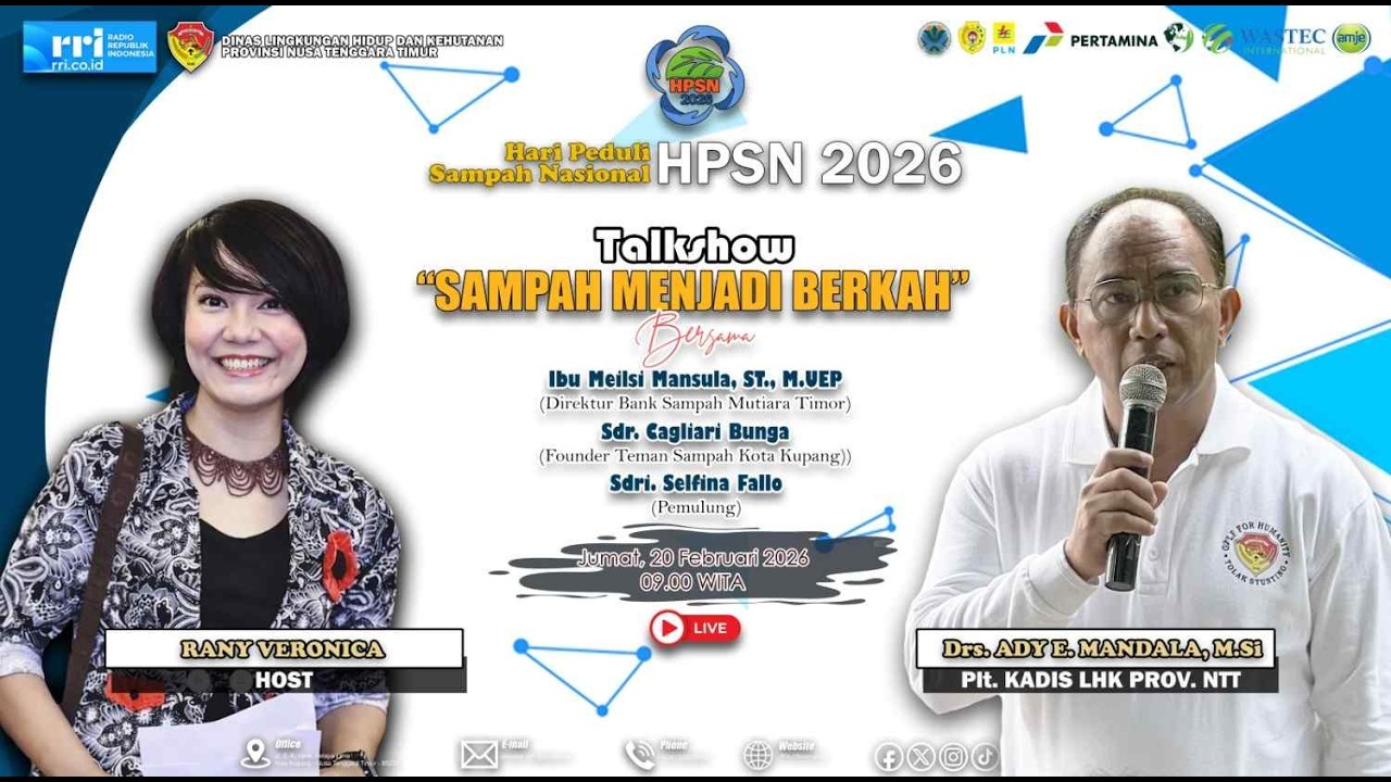 🔴Live - Sampah Menjadi Berkah | Dialog Luar Studio | RRI Kupang - YouTube