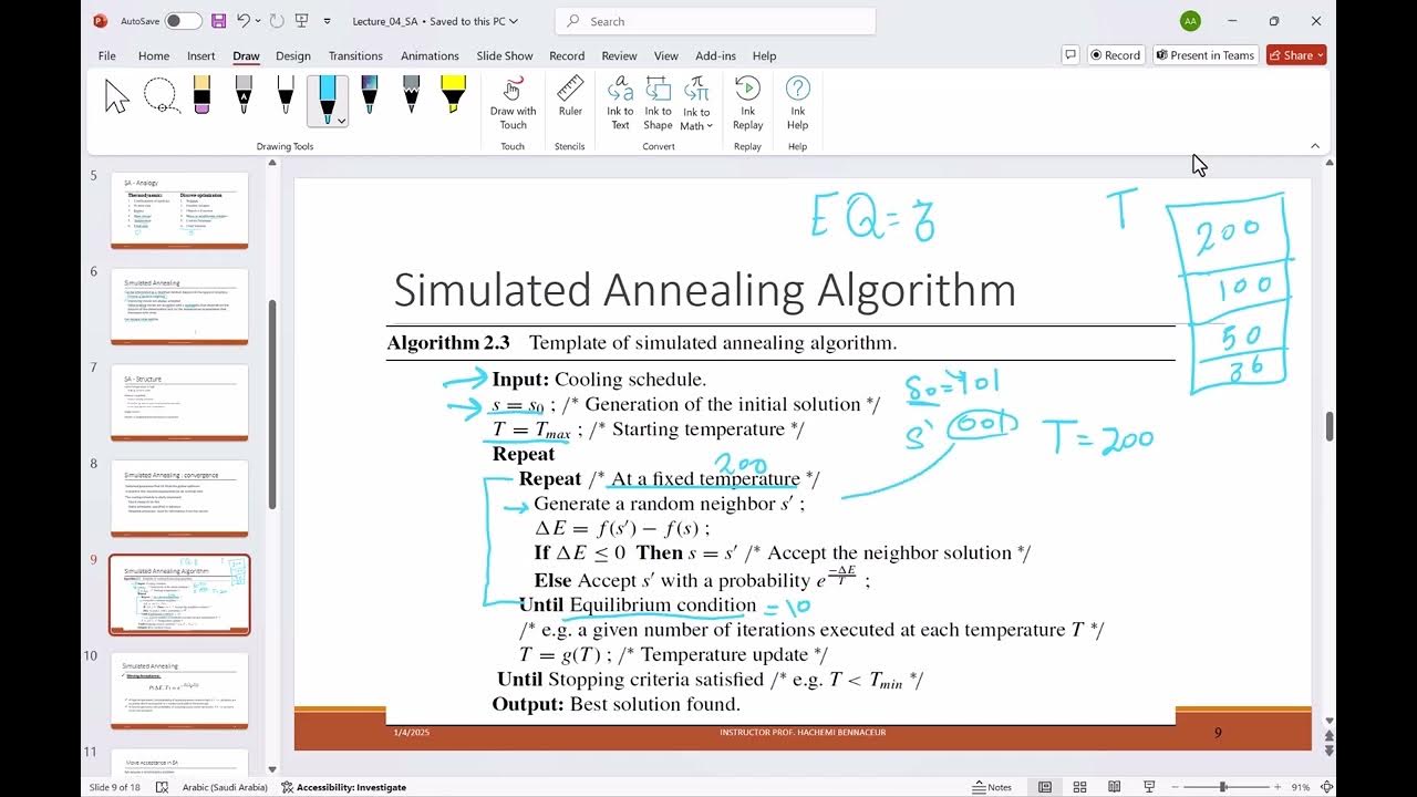 CH4 - Simulated Annealing - YouTube