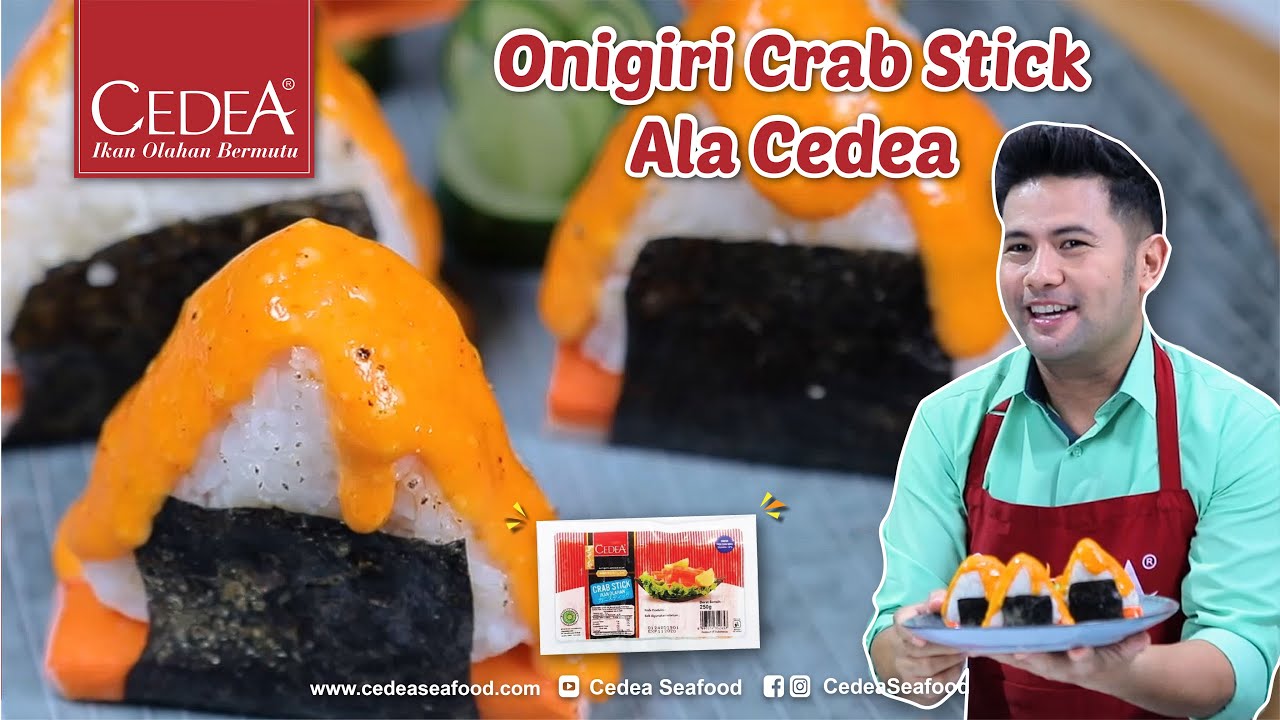 Onigiri Crab Stick Ala CEDEA dari Chef Billy Kalangi! Resep Simpel dan ...