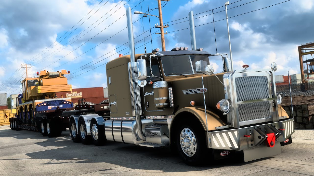 American Truck Simulator 2023 1.47 Peterbilt Glider 389 byJon Ruda /Scs ...