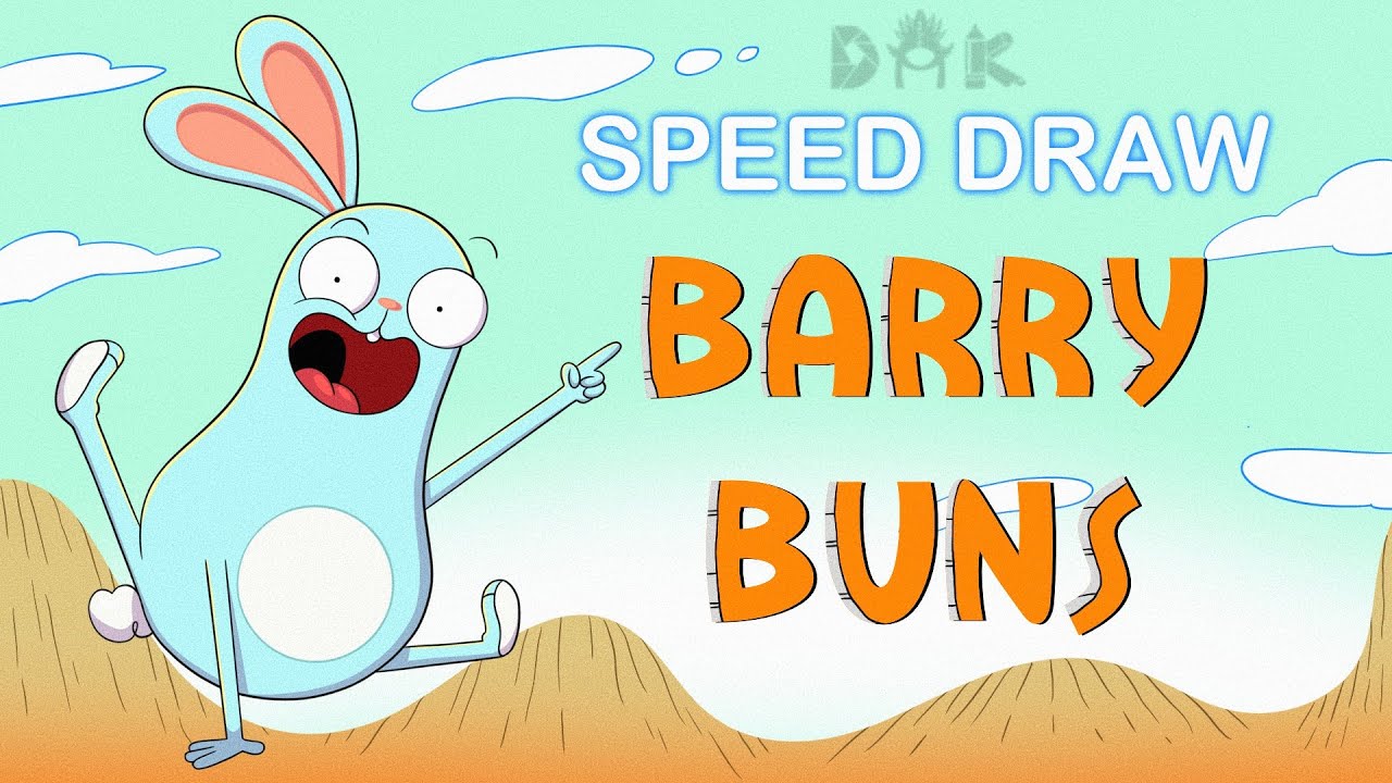 Barry Buns Speed Draw (Kiff) | Procreate Digital Art - YouTube