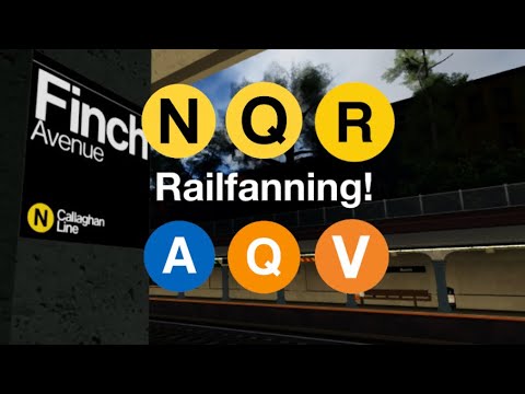 Finch Avenue Railfanning in Roblox PTA Fifth Avenue Lines - YouTube