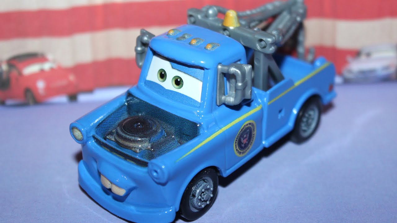 Mattel Disney Cars on the Road President Mater (B-Movie) USA Official ...