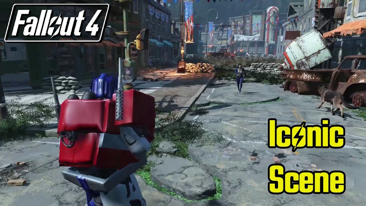 Fallout 4's Most iconic scene, Not intended by Bethesda! - YouTube