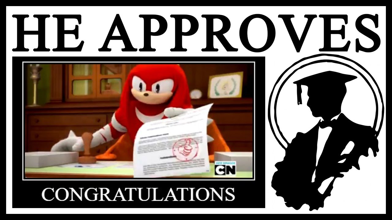 Why Knuckles Approves Memes - YouTube