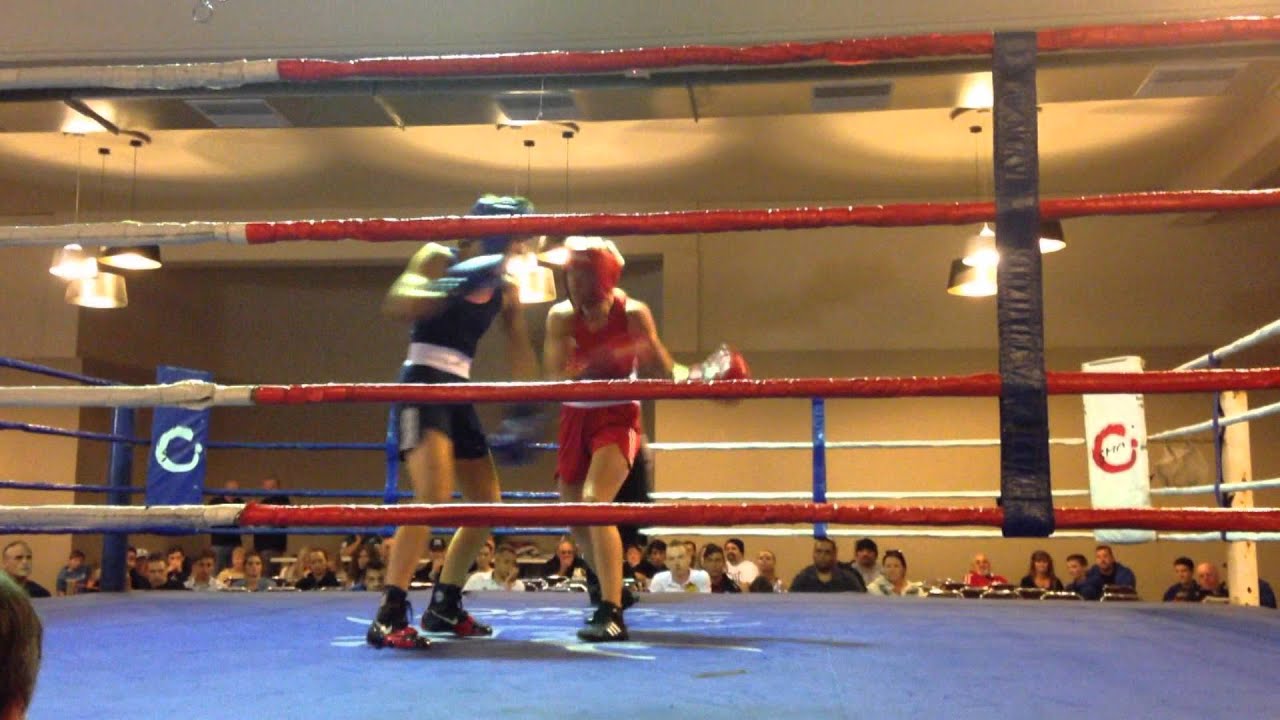 Tiffanee Cook Victorian Amateur Title Fight - YouTube