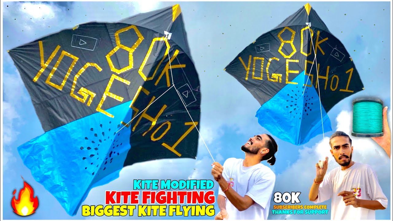 Big Kite Flying 🤩 Kite Fight 🔥 Kite Vlog 😍 Patang 🪁 Kite - YouTube