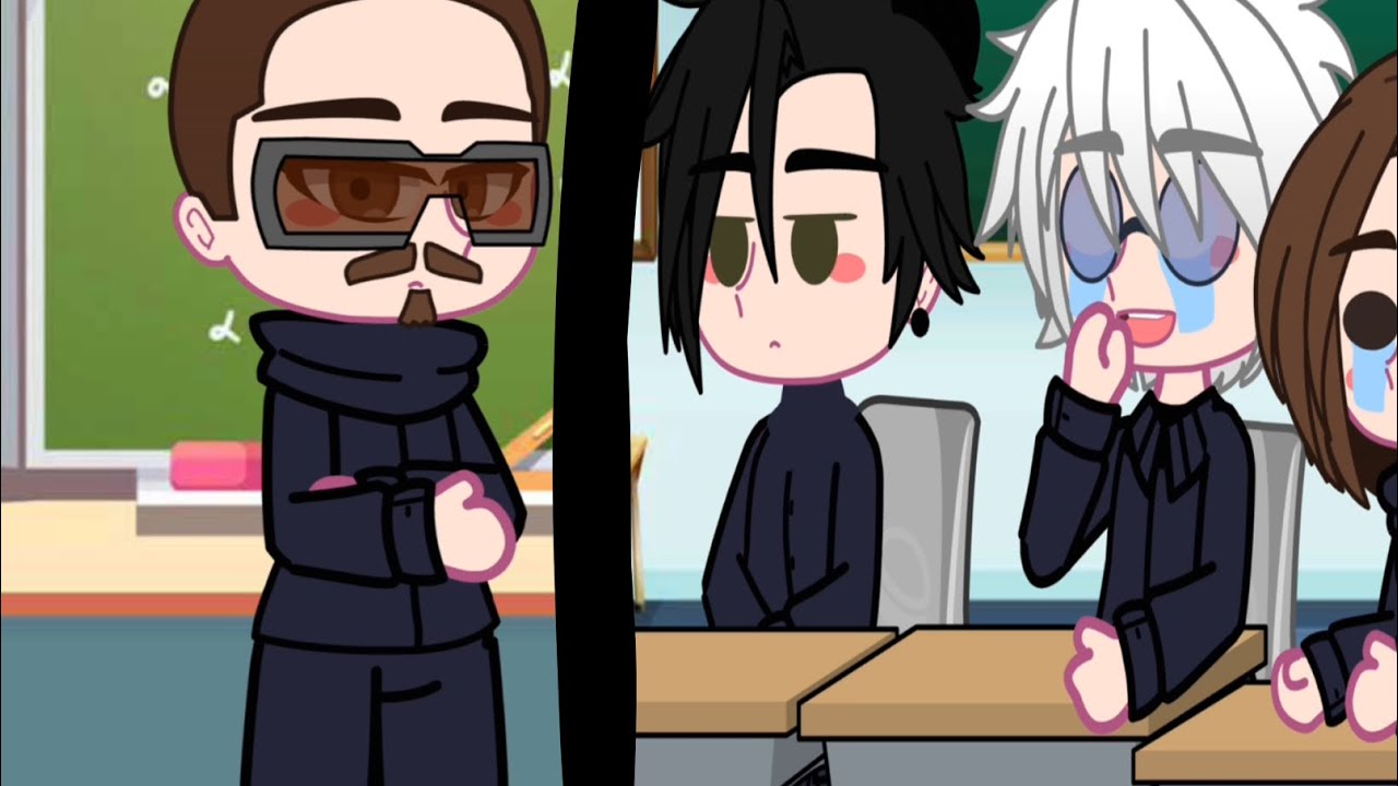 Gojo , Geto and shoko in classe be like || jujutsu kaisen ||jjk x gacha ...