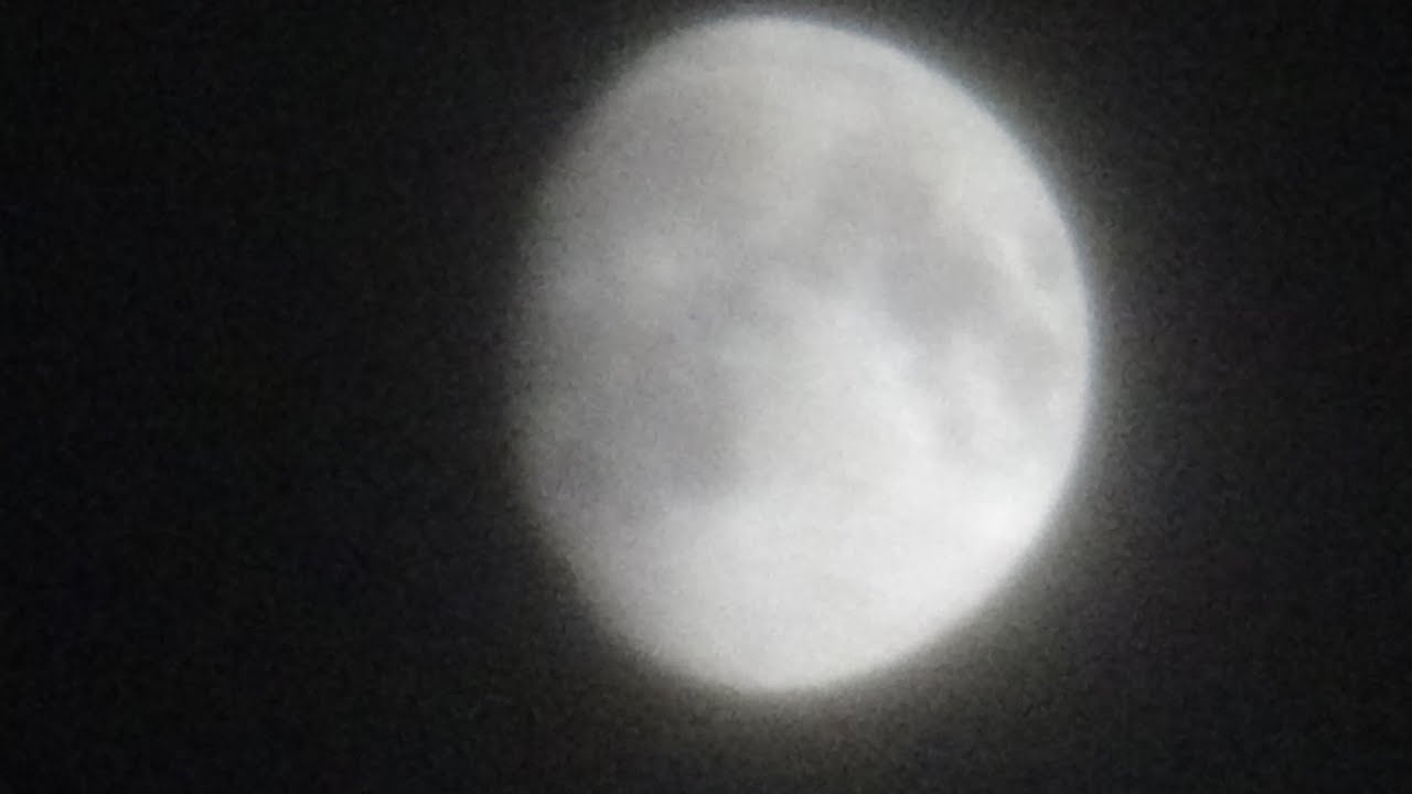 half moon at high noon position, 12/1/2025 9pm - YouTube