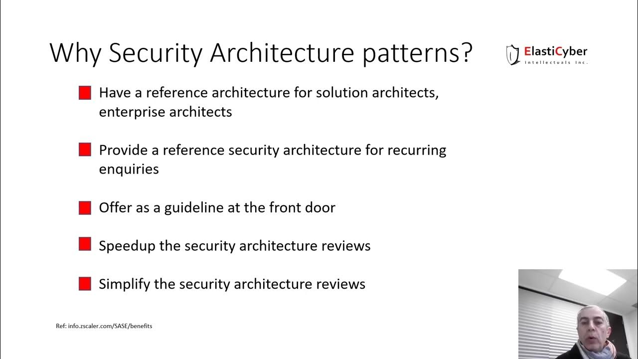 Security Architecture Patterns Video - YouTube