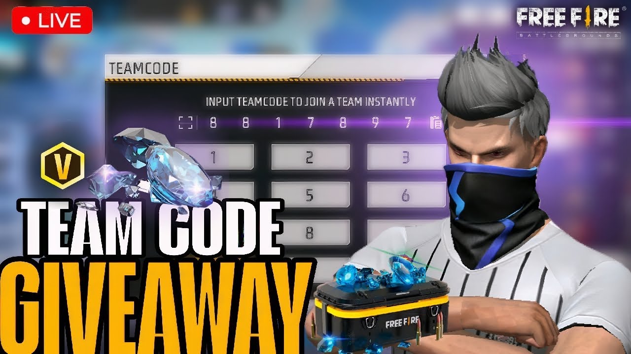 🎮 FF LIVE STREAM | Free REDEEM Codes 💎 | Team Code Giveaway | OP Gamer ...