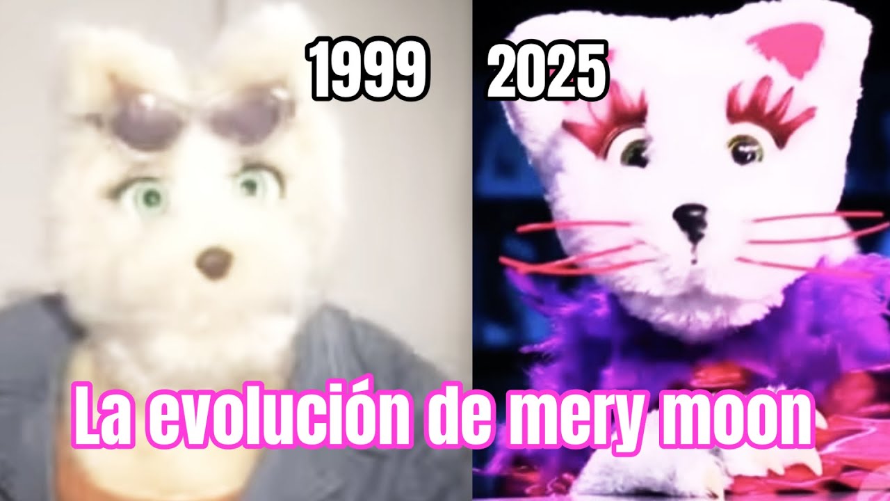 La evolucion de Mery moon (1999 - 2025) Club 10 caracol - YouTube