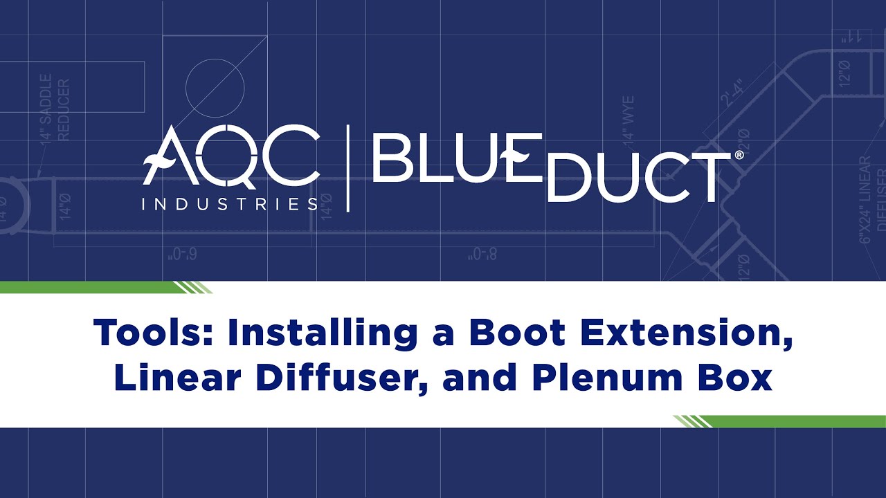 #2 BlueDuct® Tools: What You Will Need to Install a Boot Extension ...