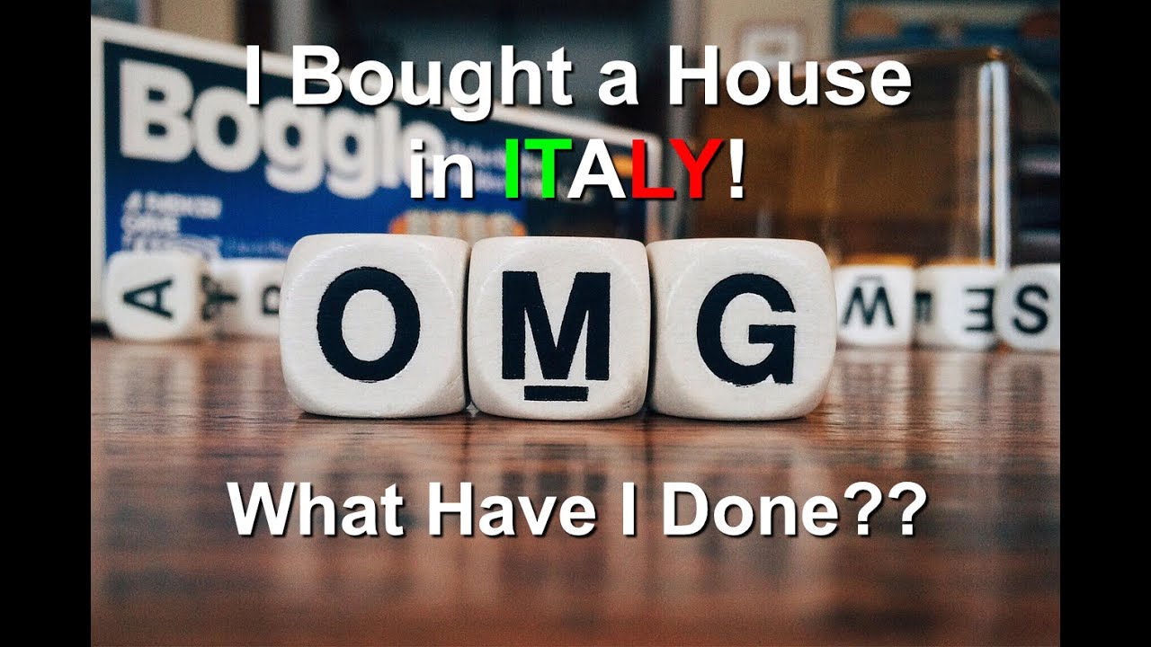 "I Purchased an Italian House! OMG What Have I Done?!" - YouTube