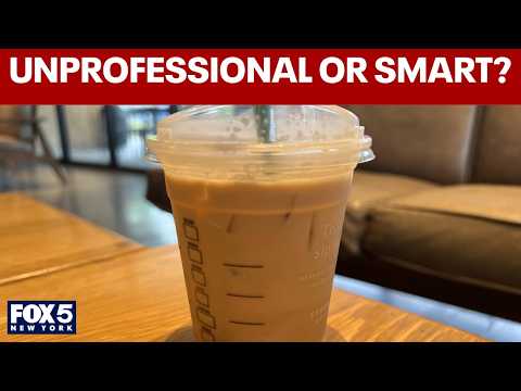 Iced coffee at a job interview? Gen Z trend sparks intense debate