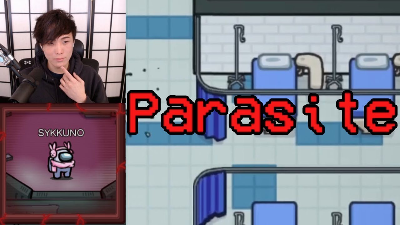 Sykkuno doesn't know how to play the new Among Us Parasite role ft ...