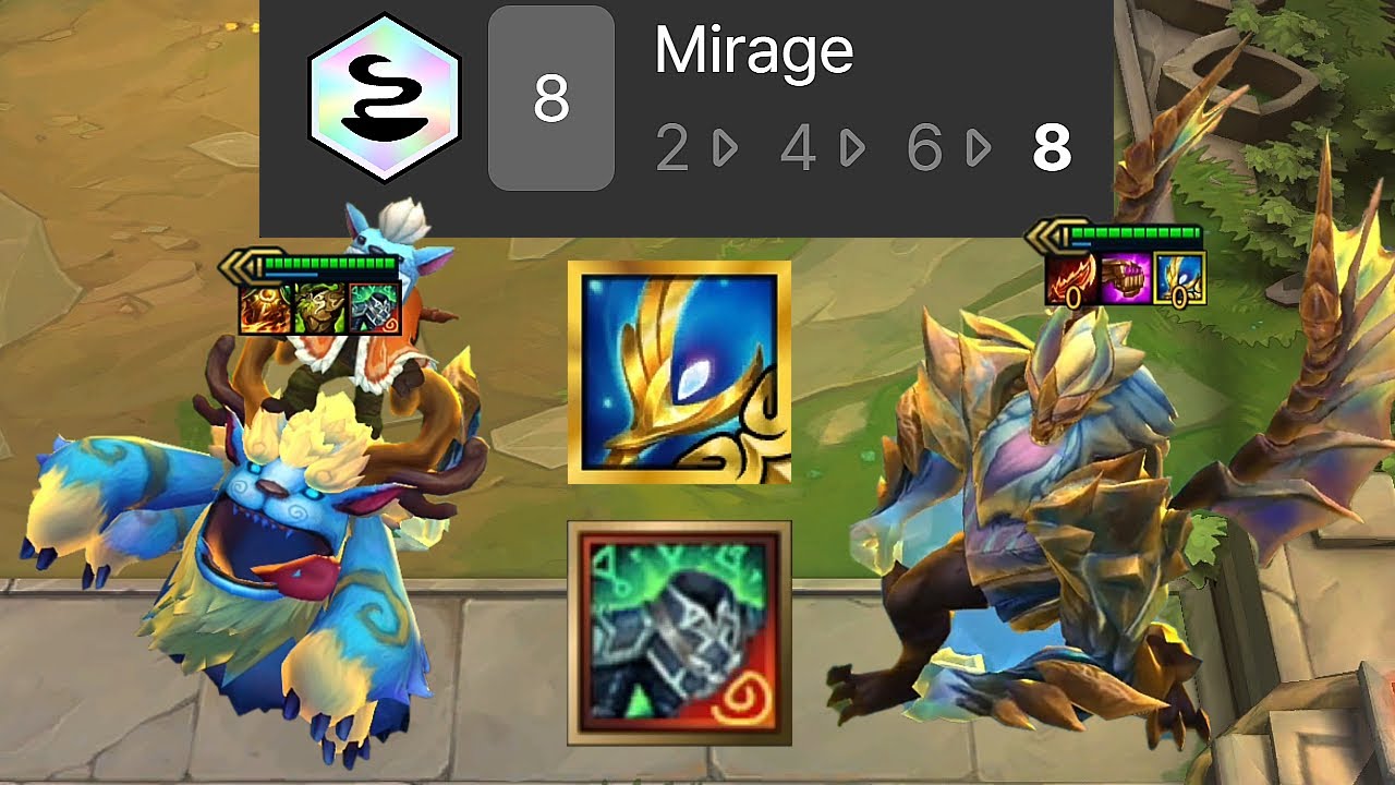 3 Star Daeja And 3 Star Nunu With 8 Mirage Tft Set 7 5 Youtube