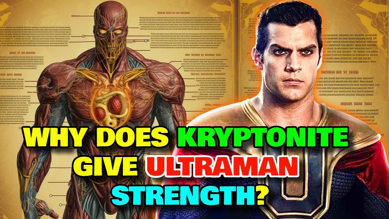 Ultraman Anatomy Explored - How Does Eating Kryptonite Makes Ultraman ...