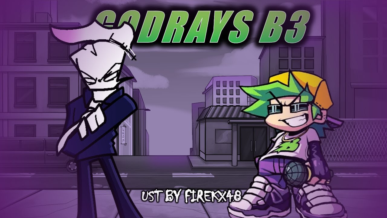 FNF Godrays B3 Remix UST - By FirekX48 - YouTube