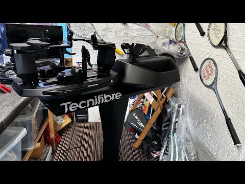 Tecnifibre X-Cord Stringing Machine (the new one) Review!