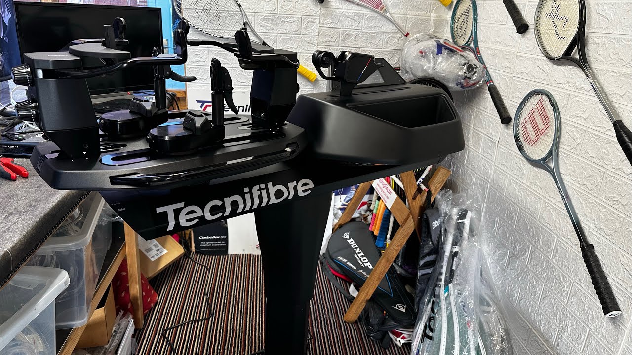 Tecnifibre X-Cord Stringing Machine (the new one) Review! - YouTube