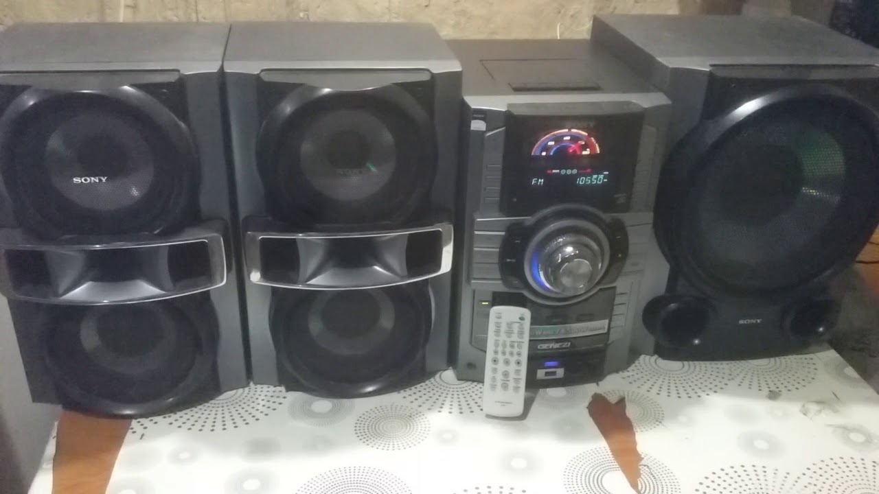 sony mhc-gt555 - YouTube