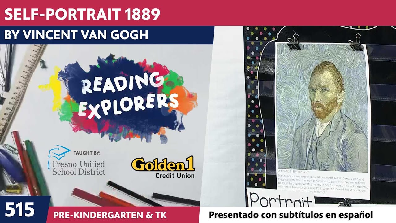 PK-TK-515: Self-Portrait 1889 by Vincent Van Gogh - YouTube