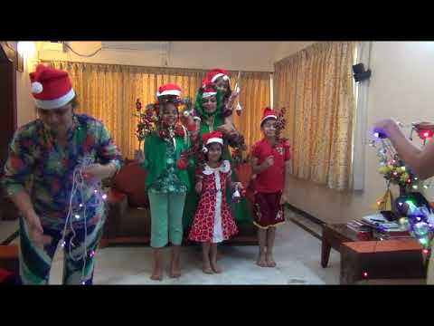 Human Christmas Tree Challenge - YouTube