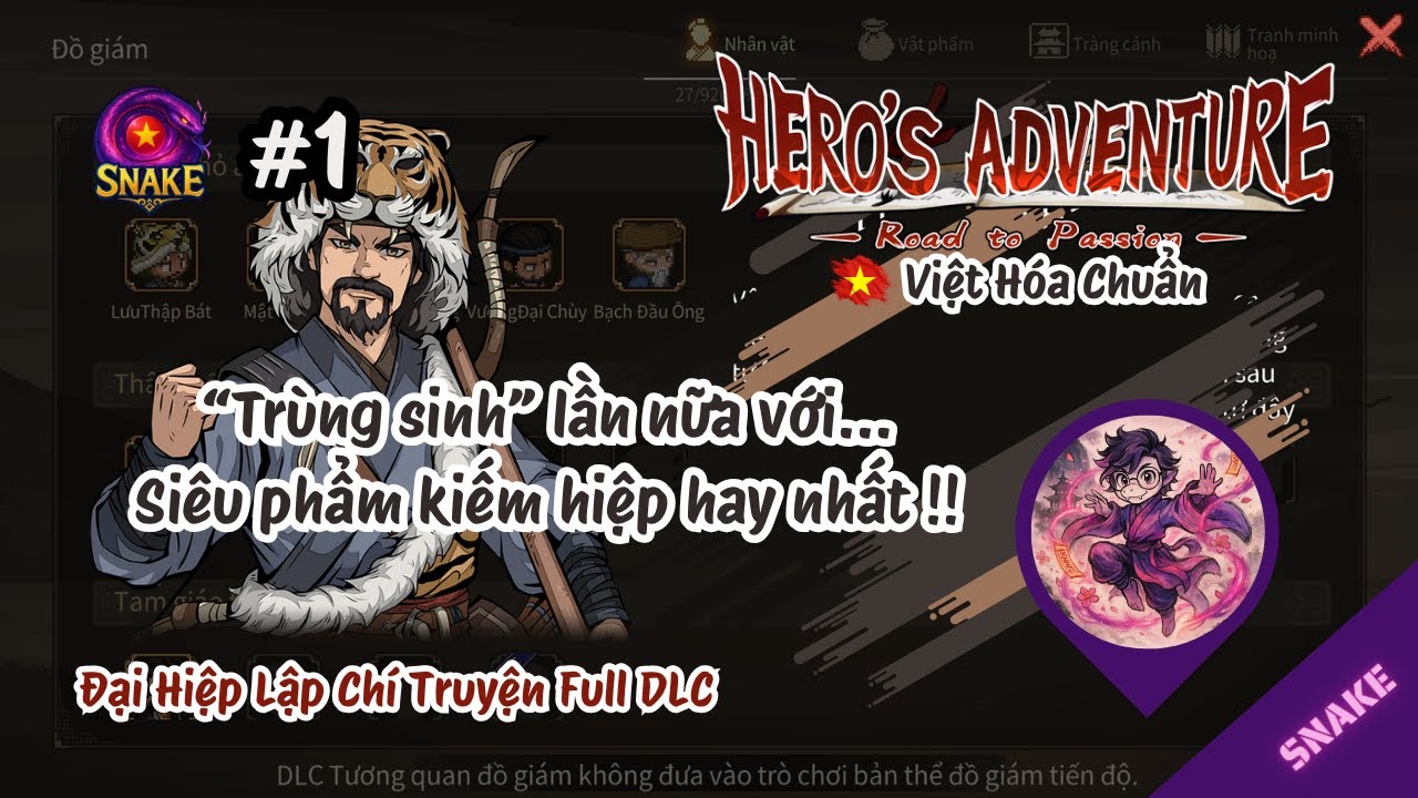 Hero's Adventure Việt Hóa Chuẩn Full DLC #1 | Trùng sinh với siêu phẩm ...
