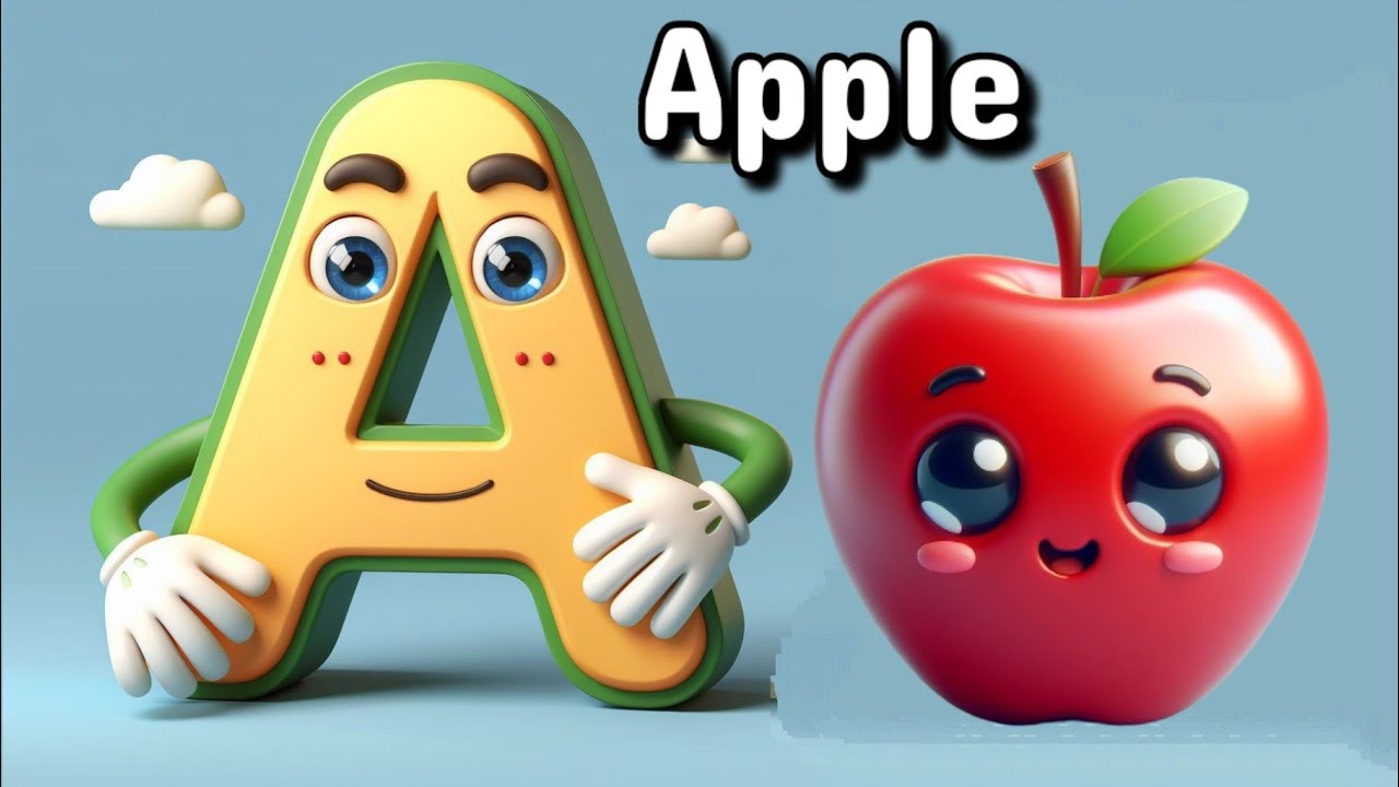 ABC Phonics Song for Toddlers | A for Apple song | Phonics Sounds of ...