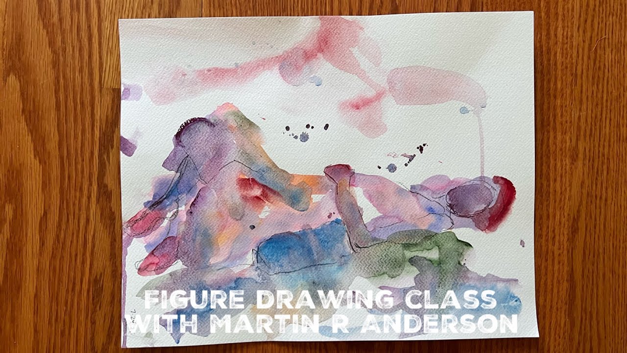 Figure drawing class with Martin R Anderson - YouTube