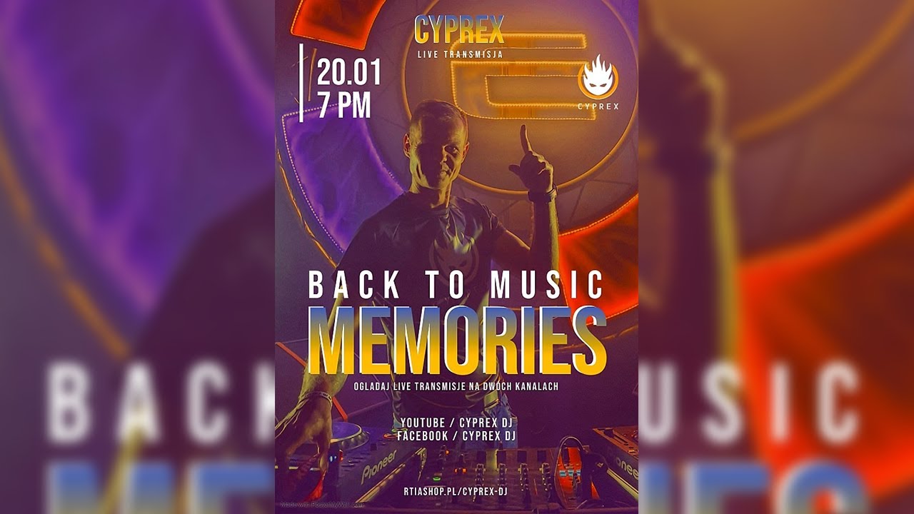 Cyprex @ Live Mix (20.01.2021) # BACK TO MUSIC MEMORIES - YouTube
