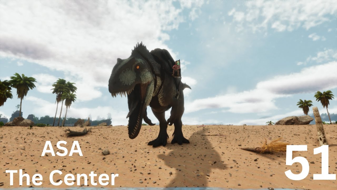 Vamos Por El Acrocanthosaurus Otra Vez | 4K | The Center Ark Survival ...