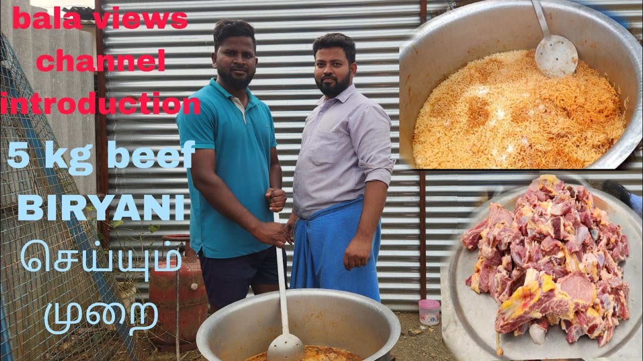 5 kg beef biriyani | Noor Biriyani karim Bhaai style | Bala view' s ...