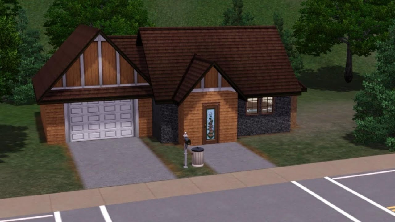 A starter home for a band🎸🥁🎹🎻 // The Sims 3: Stop motion building - YouTube