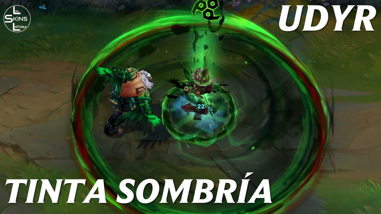 Udyr Tinta Sombría - Previsualización | League of Legends - YouTube
