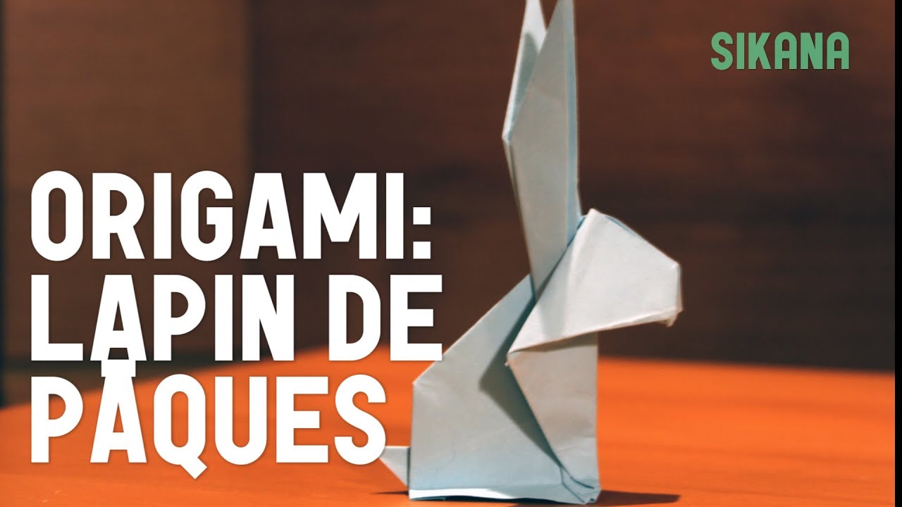 Lapin De Pâques | Origami - YouTube