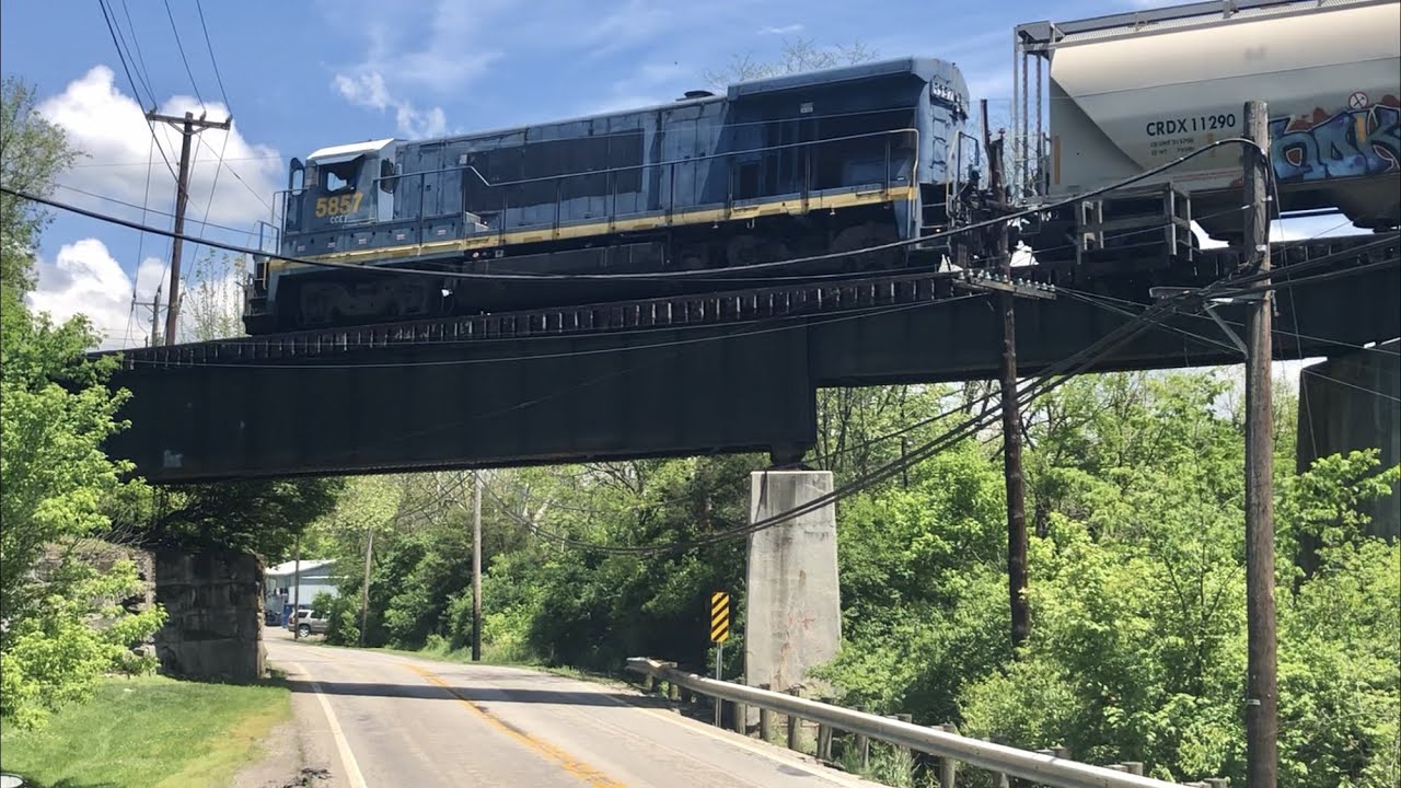 High & Dry On Cincinnati Eastern Railroad! Trestles, Railway Bridges ...