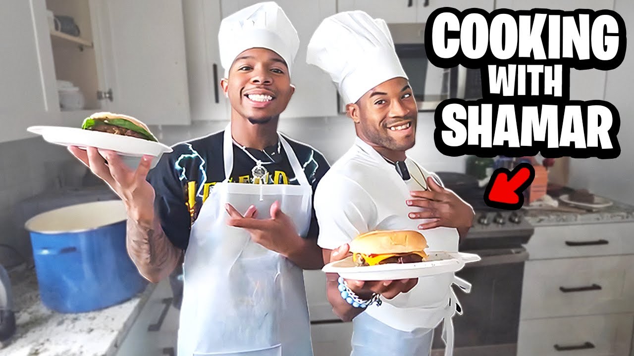 DESHAE FROST X SHAMAR COOKING CHALLENGE! GOES WRONG!! - YouTube