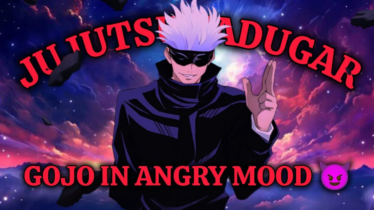 Gojo Satoru in Angry Mode 🔥 | Ultimate Rage | Jujutsu Kaisen #gojo # ...