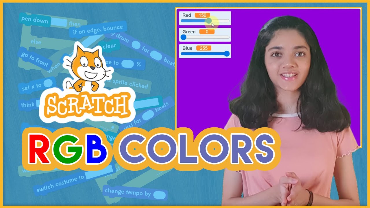 How To Use RGB Colors In Scratch Scratch 3 Tutorial YouTube How To Use RGB Colors In Scratch Scratch 3 Tutorial YouTube