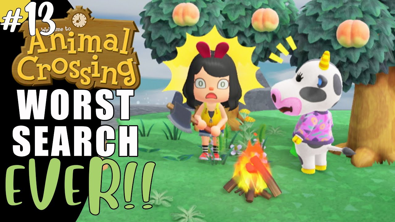 Animal Crossing #13 - Worst Search EVER!! - YouTube