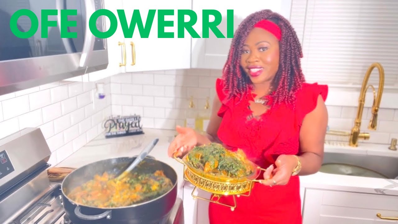 HOW TO MAKE DELICIOUS OFE OWERRI(Owerri Soup) - YouTube