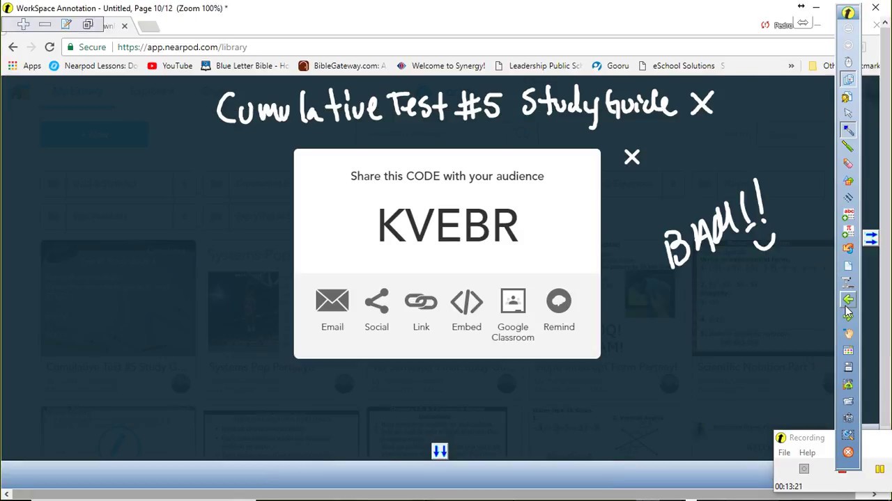 Mr. Q's Cumulative Test #5 Study Guide X Nearpod Code - YouTube